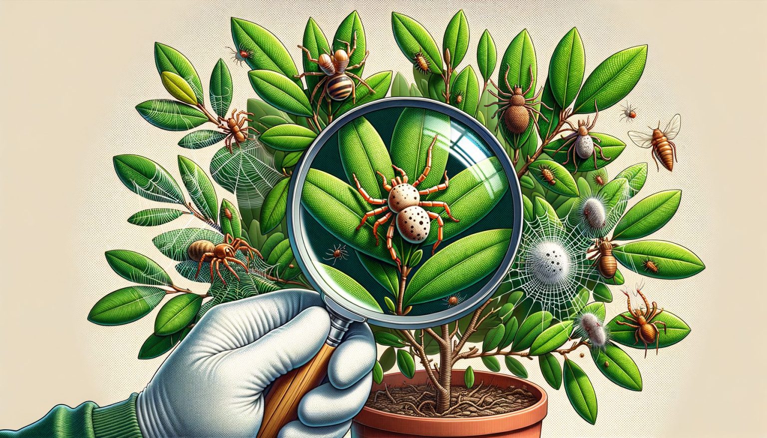 Hoe kun je spintmijten detecteren en bestrijden op je laurierplant ...